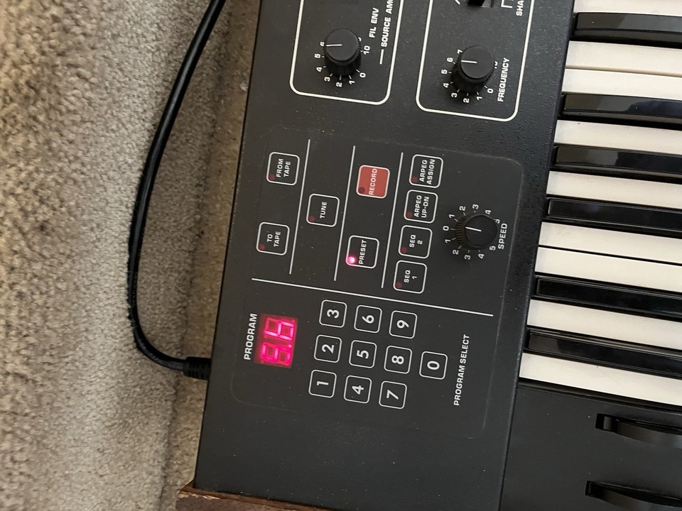 SEQUENTIAL CIRCUITS PROPHET 600 Keyboard Synth 1980's No Mod Excellent ...