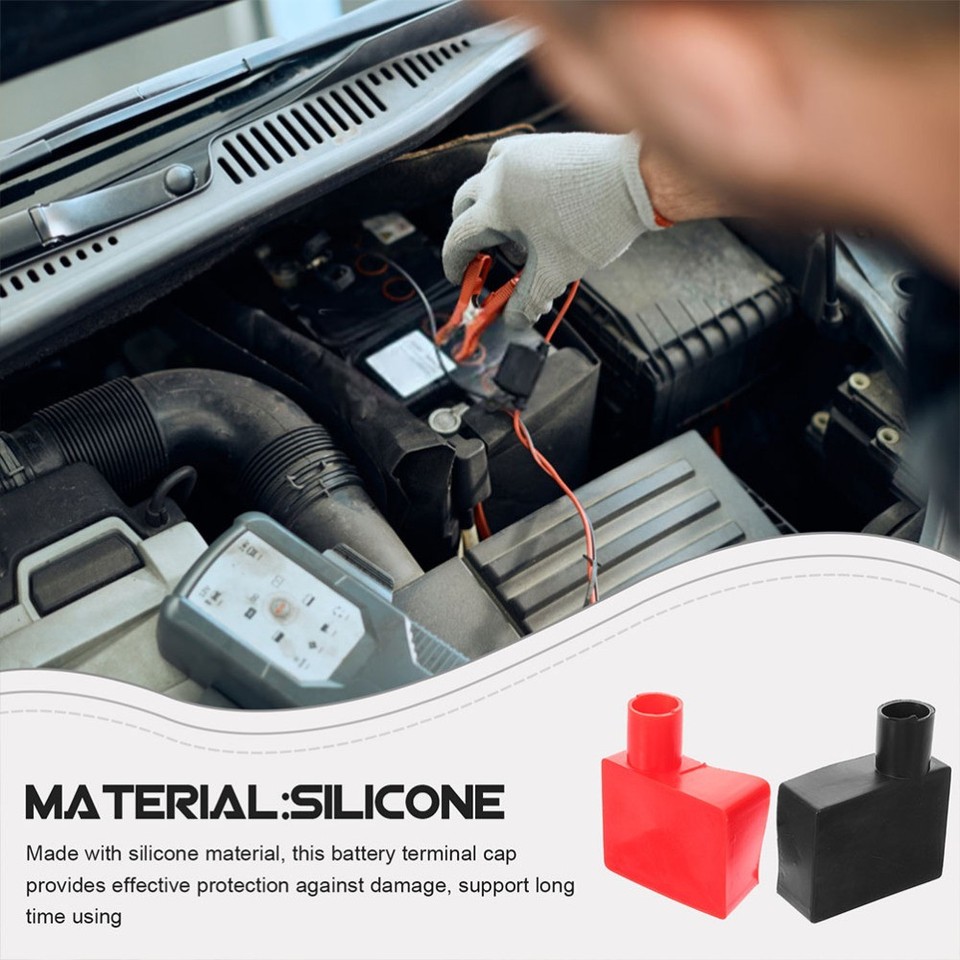 4 Pcs High Temperature Battery Protective Cover Terminal Protector | eBay