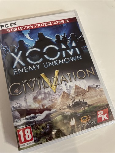 NEUF NEW xcom enemy unknown + civilization 5 V PC CD-ROM | eBay