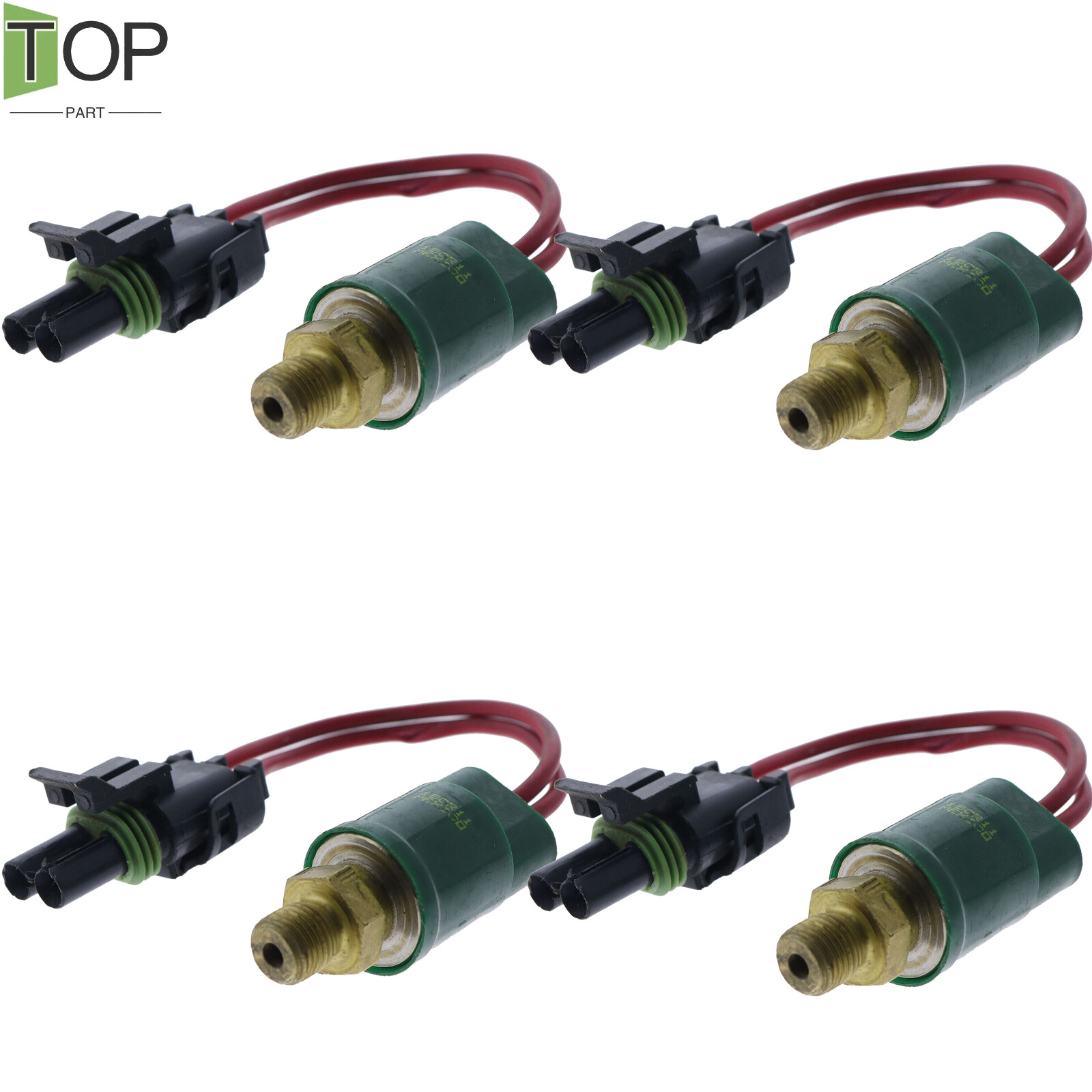 4X Park Brake Oil Switch AT159811 For John Deere 310SK 710J 210LE 485E ...