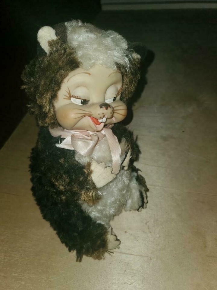 Vintage Rushton Star Creation Rubber Face Stinky Skunk Plush Good ...