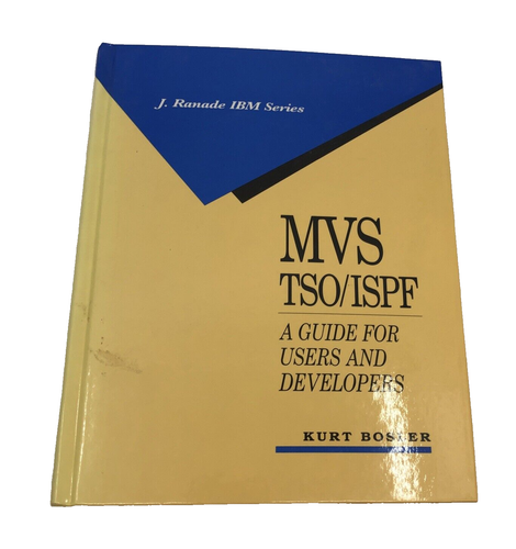 MVS TSO/ISPF: A Guide for Users and Developers [IBM McGraw-Hill Series] 9780070065659| eBay
