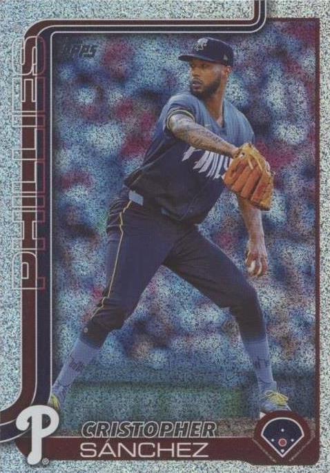 2025 Topps Series 1 - Cristopher Sanchez #109 Sandglitter for sale ...