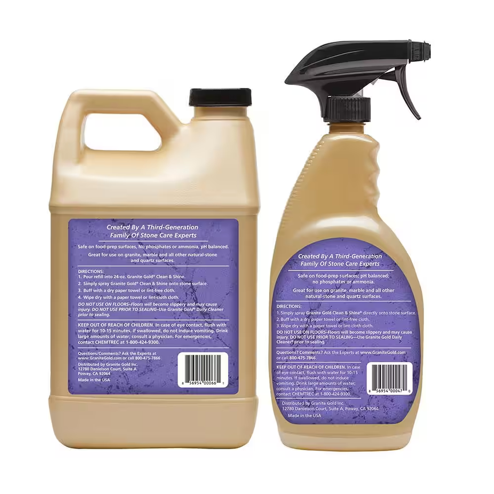 88 Oz. Clean and Shine Spray Countertop Cleaner and Polish Value Pack ...