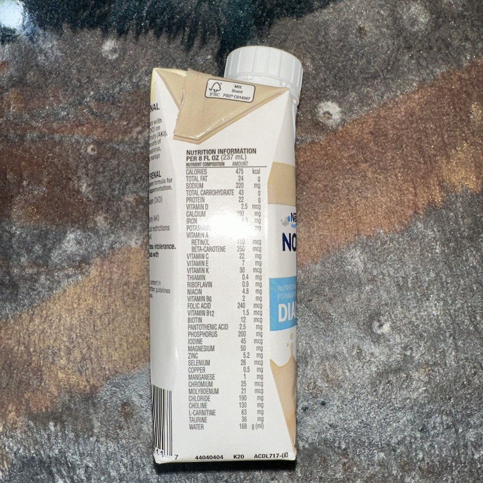 Nestle Novasource Renal Nutritionally Complete Formula Vanilla 8 oz ...