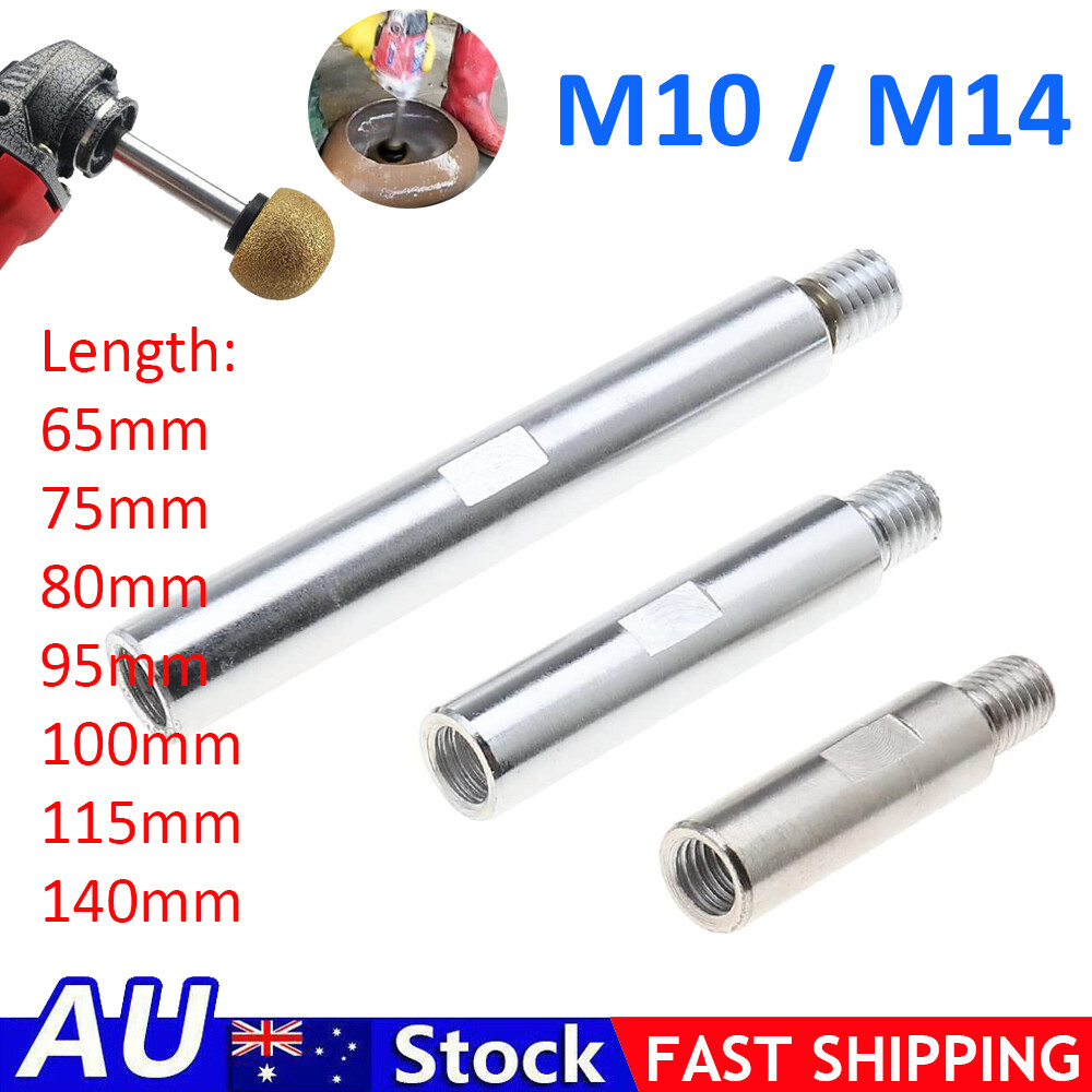 Polisher Angle Grinder Adapter Rod Rotary Extension Shaft M10 M14 65mm ...