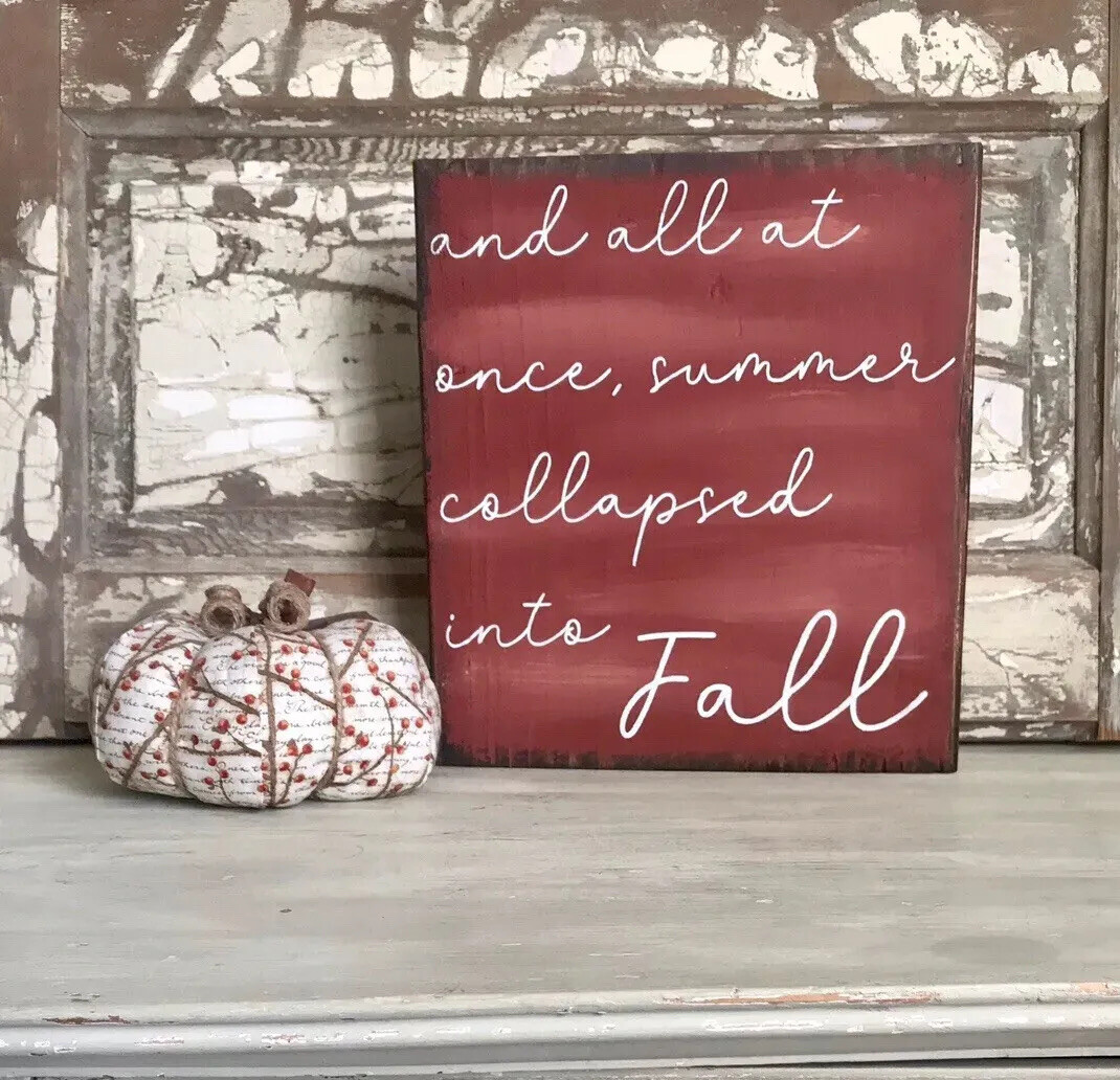 Summer And Fall Quotes