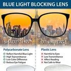 Big XL SQUARE Vintage Retro NERD GEEK Women Eyeglasses CATHERINE BLUE ...
