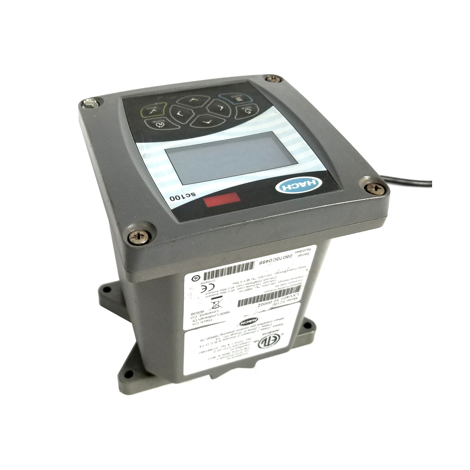 Hach+Model+Sc100+General+Purpose+Analyzer+NEMA+4x+Enclosure for sale ...