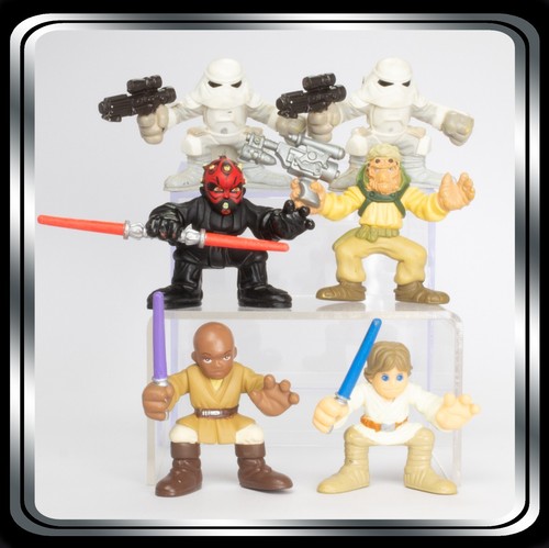 Playskool Star Wars Galactic Heroes: Assortment - Luke, Mace Windu ...