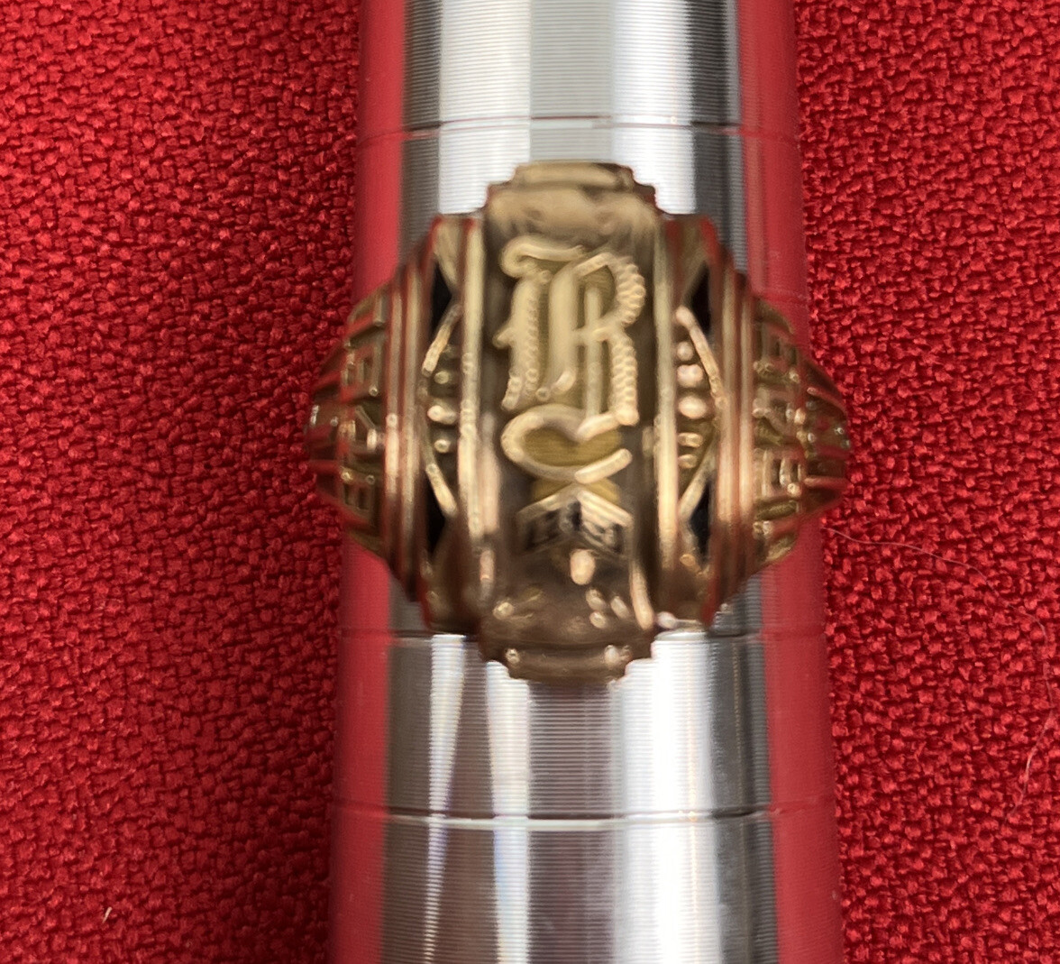 1948 and 1949 Vintage Balfour Class Rings 10K Gold 12… - Gem