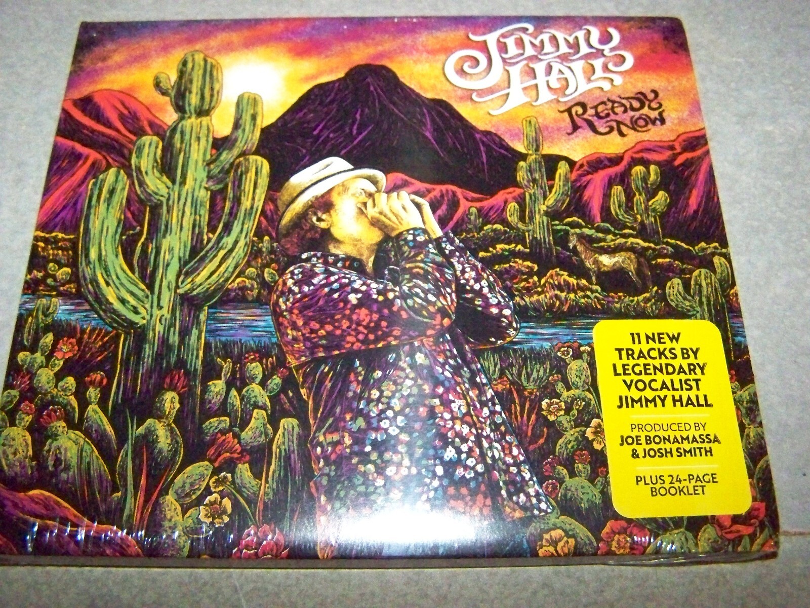 JIMMY HALL "READY NOW ' 2022 CD BY THE GREAT FORMER WET WILLIE SINGER ...