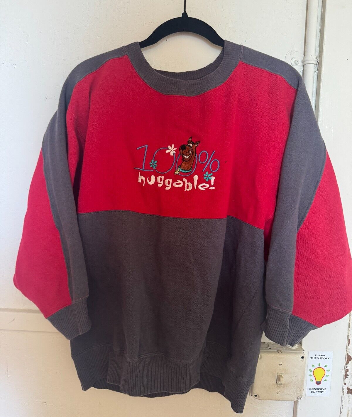 Vintage Scooby Doo Embroidered 100% Huggable Sweater,… - Gem