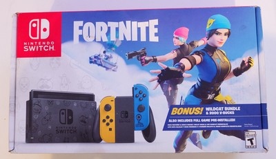 Nintendo Switch Console Fortnite Edition Wildcat Bundle (CODE IS USED ...