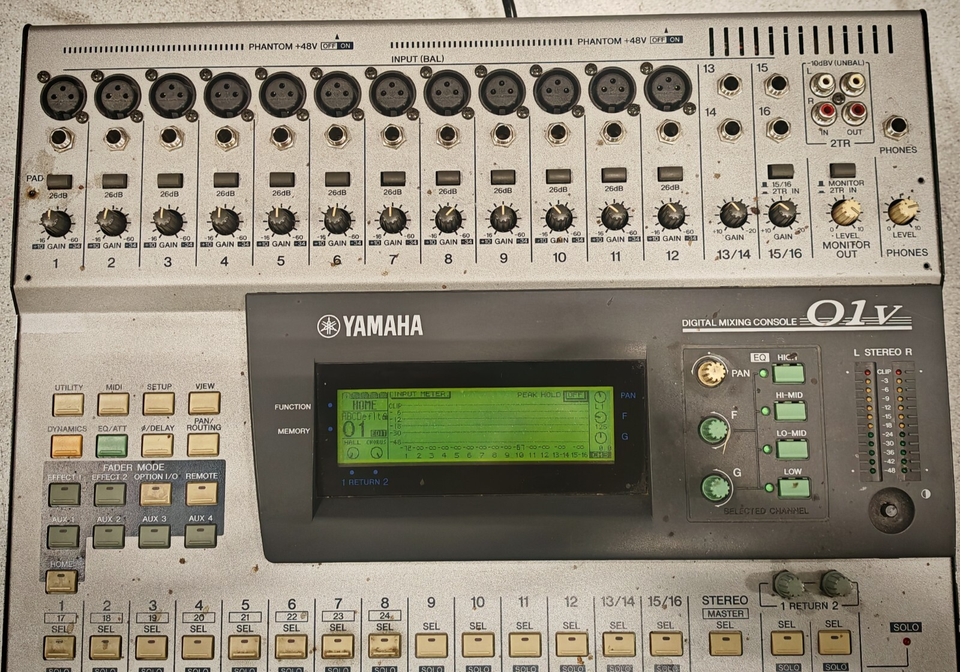 Yamaha 01V Digital Mixing Console | eBay UK