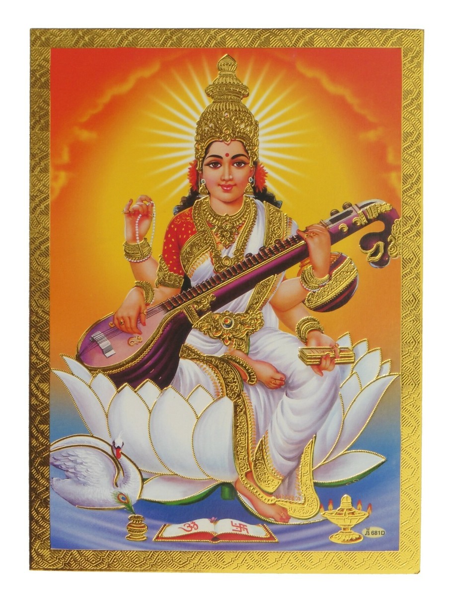 Saraswati Hindu God