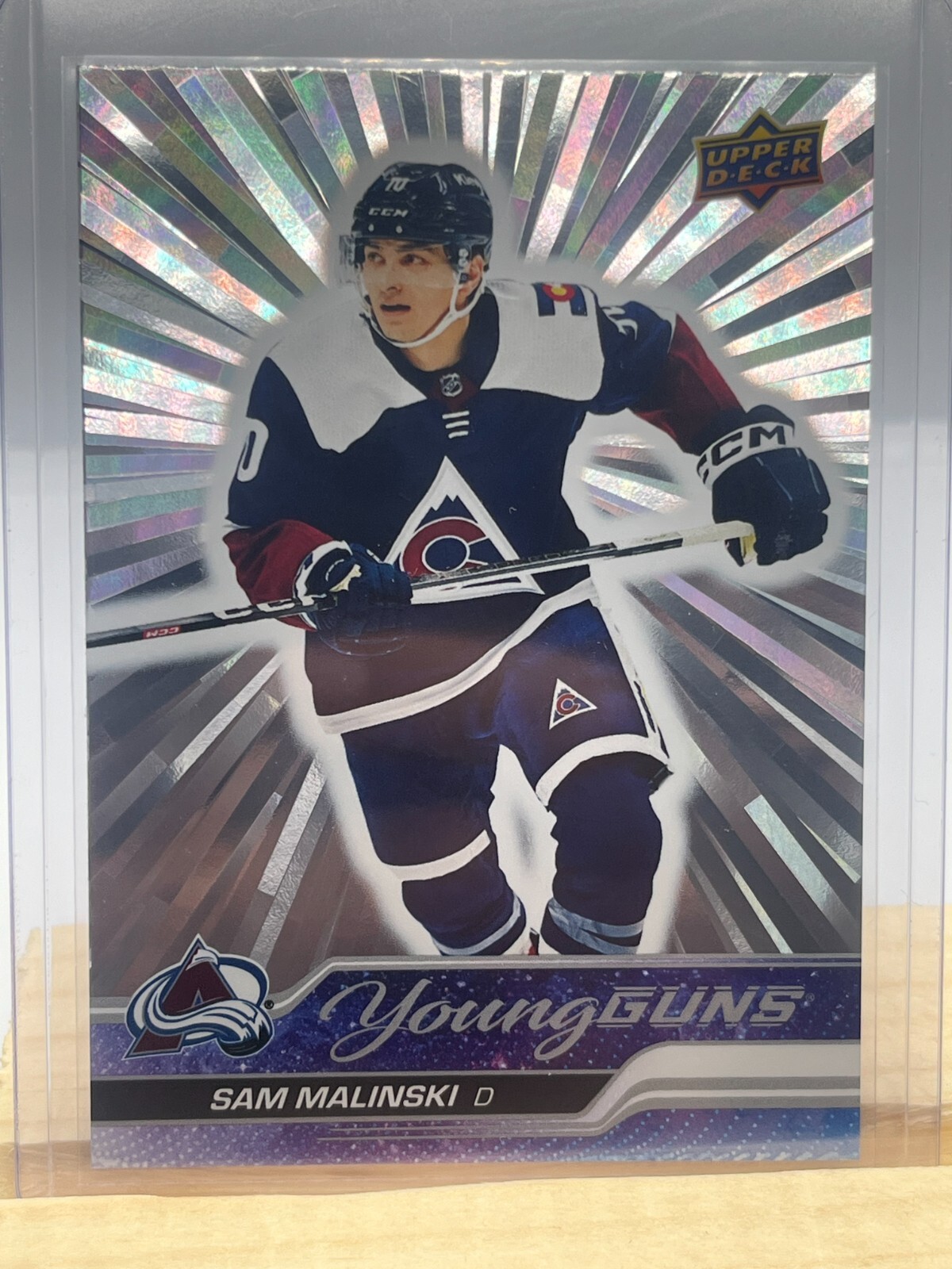 2023-24 Upper Deck Extended Series Young Guns Silver Outburst Sam ...