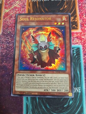 Yu-Gi-Oh! TCG Soul Resonator SDCK-EN001 Ultra Rare 1st Edition Near ...