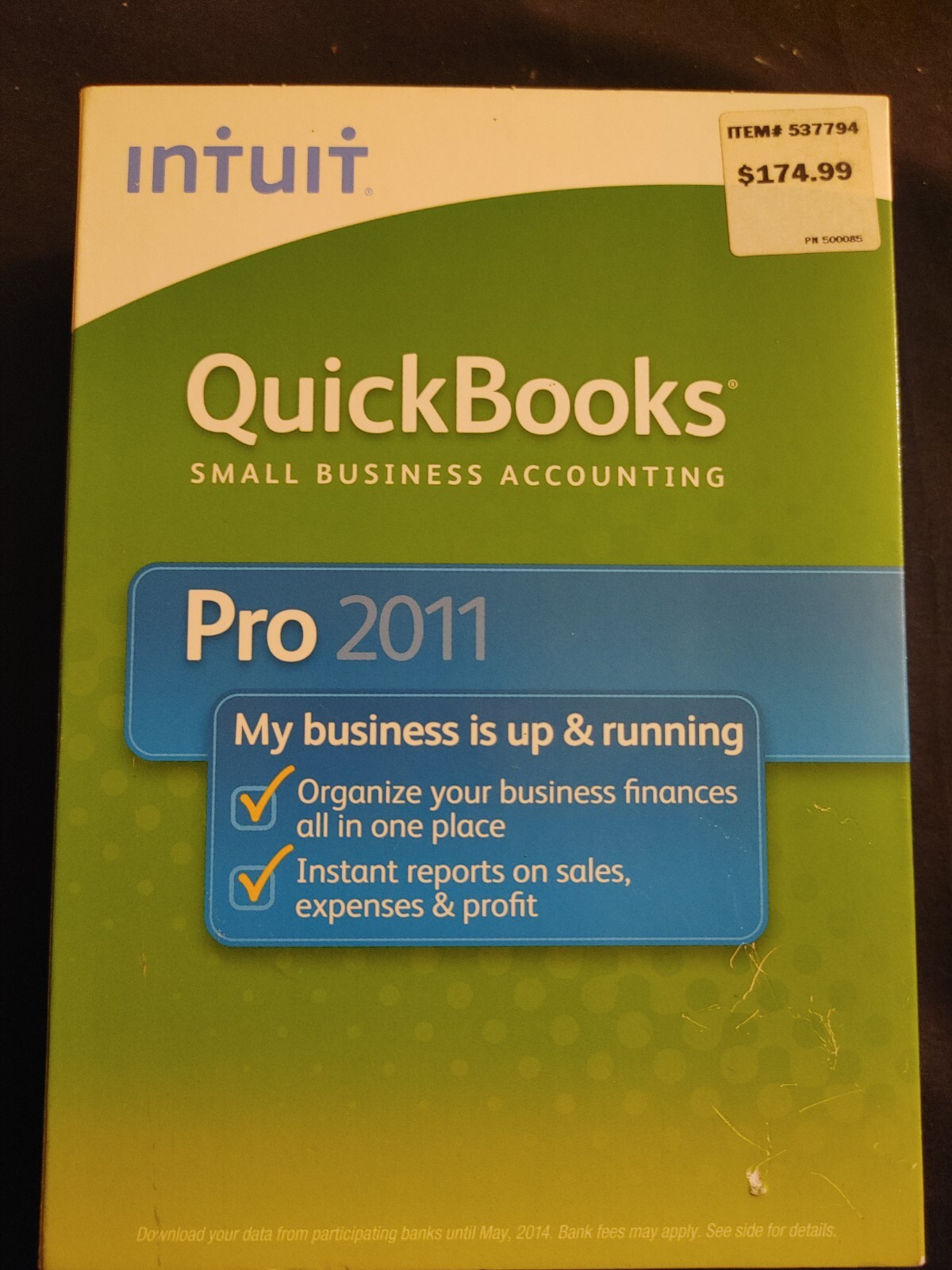 Quickbooks Pro 2011