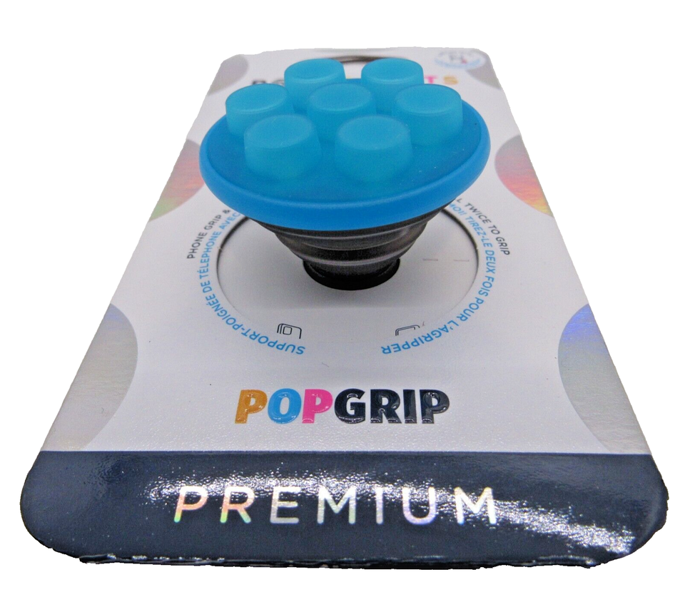PopSockets Phone Grip Stand Electric Blue Squishy Popper POPGRIP ...