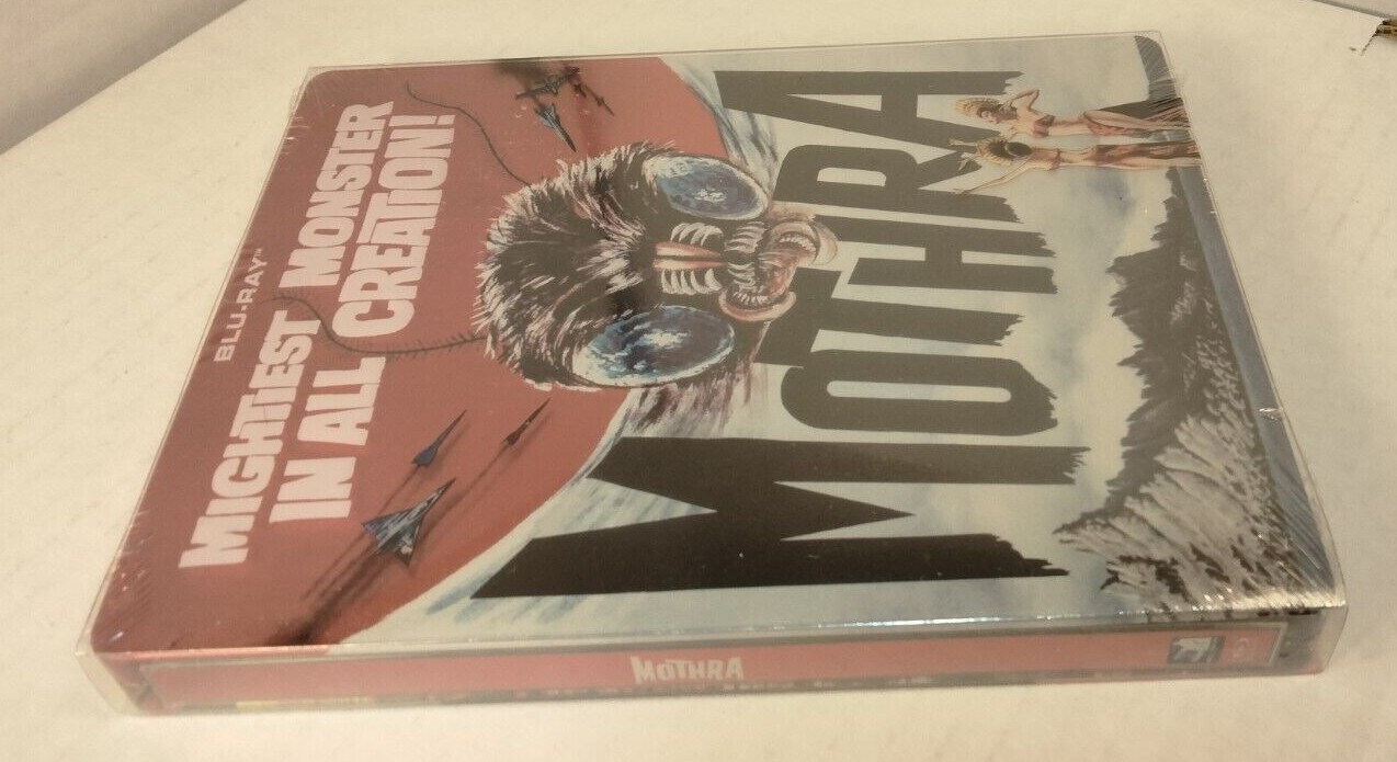 Mothra (Blu-ray, 1961, Steelbook Edition) NEW (Sealed) Box Shipping w ...