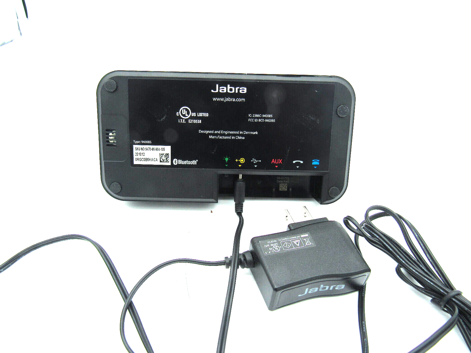 Headset Jabra 9400BS Pro Base Station Touch Screen J2058 Bluetooth Mic ...