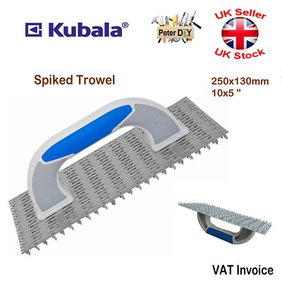 Plasters SPIKED TROWEL Float Render Scraper Scrubber Wall Render ...