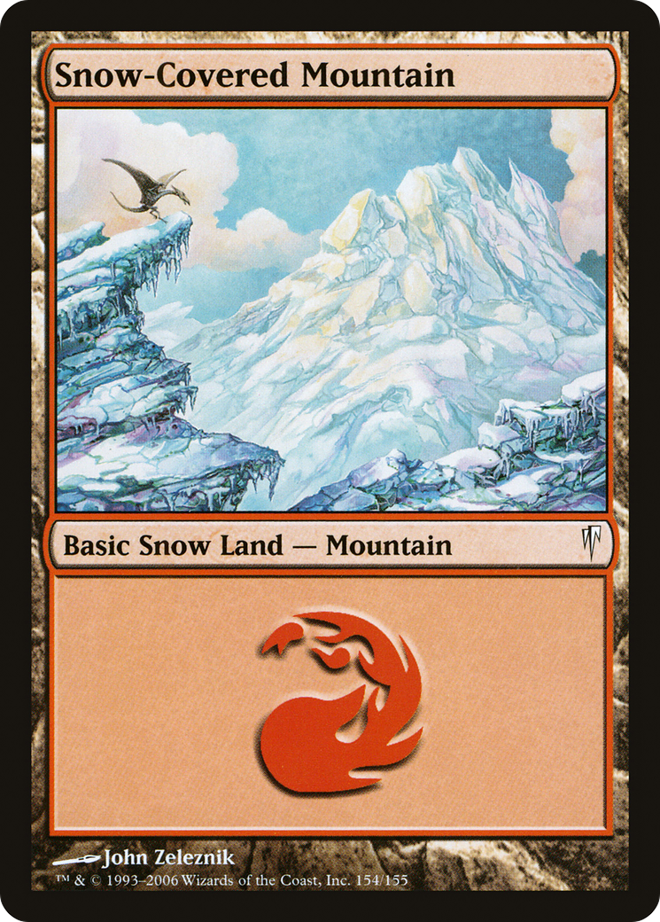 Snow-Covered Mountain x1 - Coldsnap MTG Excellent/Near Mint C154 ...
