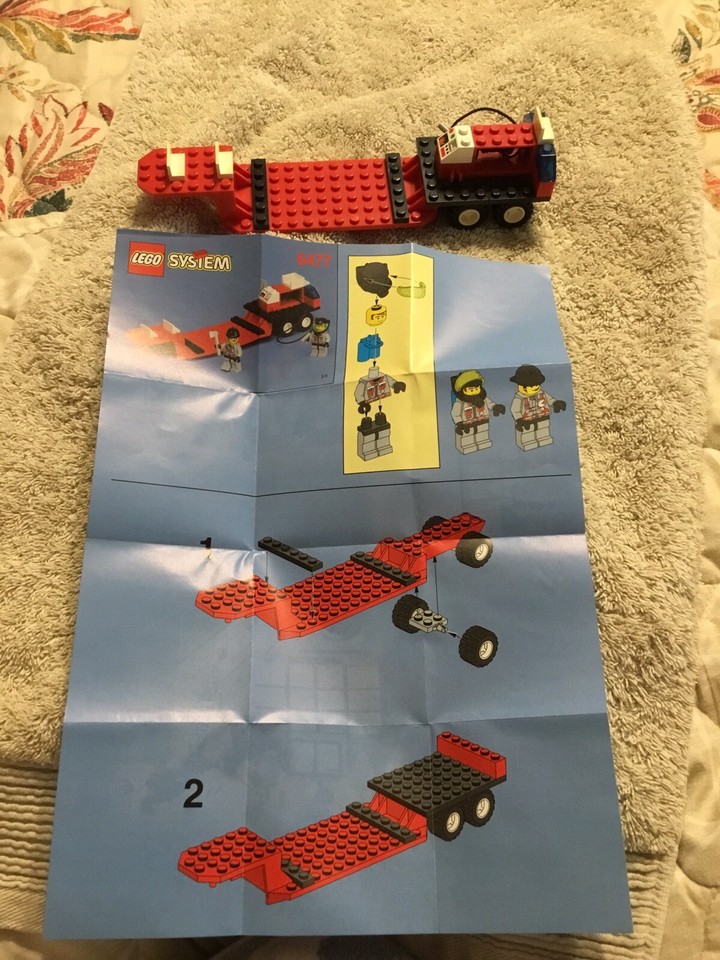 LEGO Town: Fire Fighters' Lift Truck (6477) - Box and Instructions ...