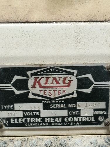 King Antique Engine Analyzer | eBay