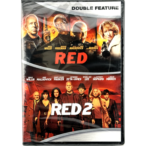 RED (2010) / RED 2 (2013) DVD Willis Malkovich Mirren - NIW Unopened ...