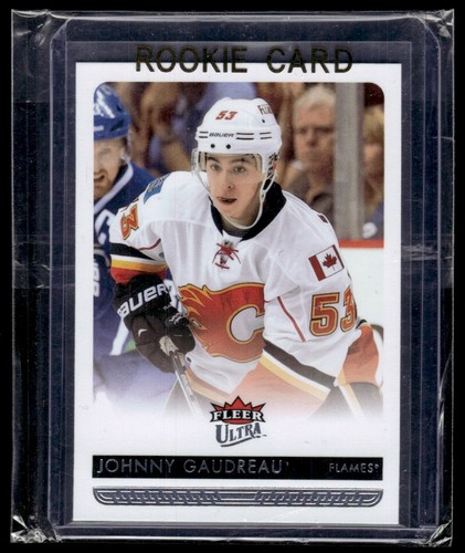 2014-15 Fleer Showcase 14-15 Fleer Ultra Johnny Gaudreau Calgary Flames ...