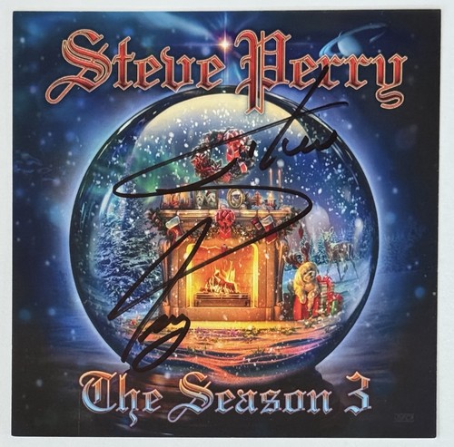 FRAMED Steve Perry Journey CD & SIGNED Cover Photo Card Autographed PSA ...