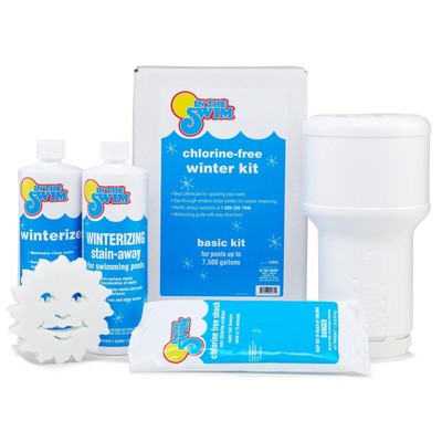 In The Swim Pool Closing Kit - Winterizing Chemicals for Above Ground ...