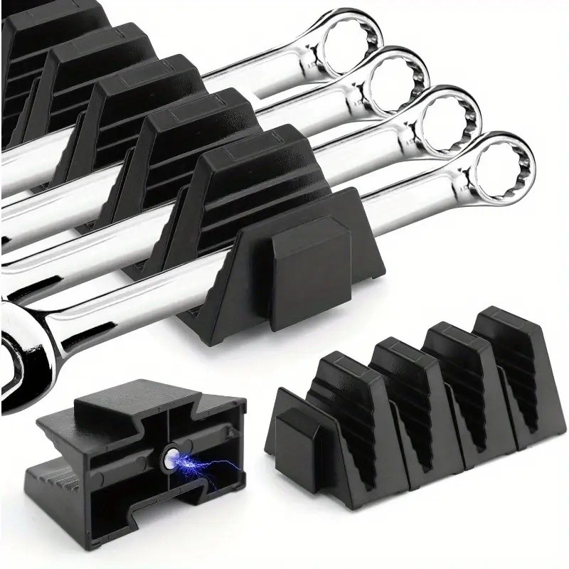 46-80X Magnetic Modular Wrench Organizer Compact Tool Storage Slots ...