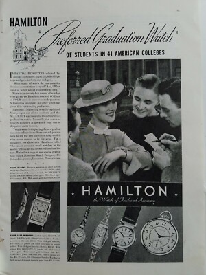 1935 Hamilton preferred graduation watch women's wristwatch vintage | eBay
