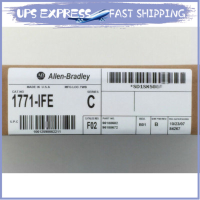 1pcs Original factory sealed AB 1771-IFE/C PLC-5 analog input module ...