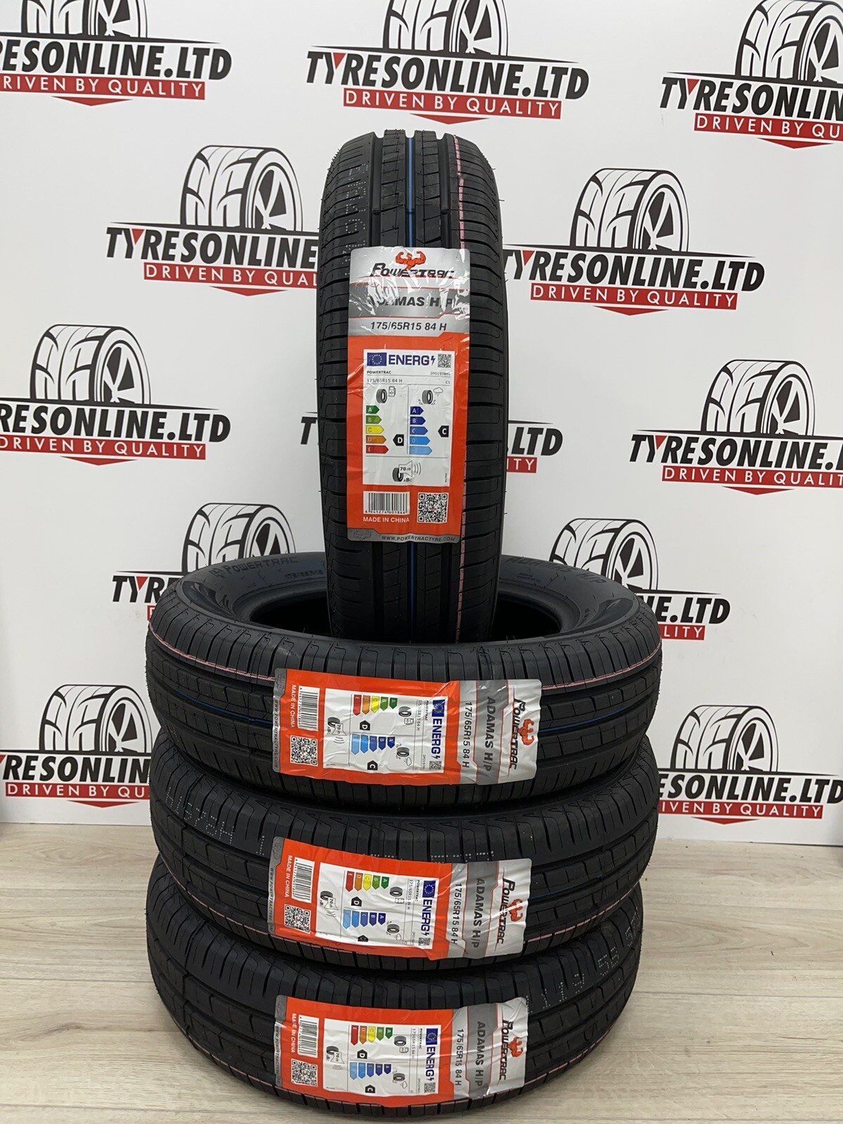 4 X 175 65 15 POWERTRAC 175/65R15 84H BRAND NEW TYRES M+S | eBay