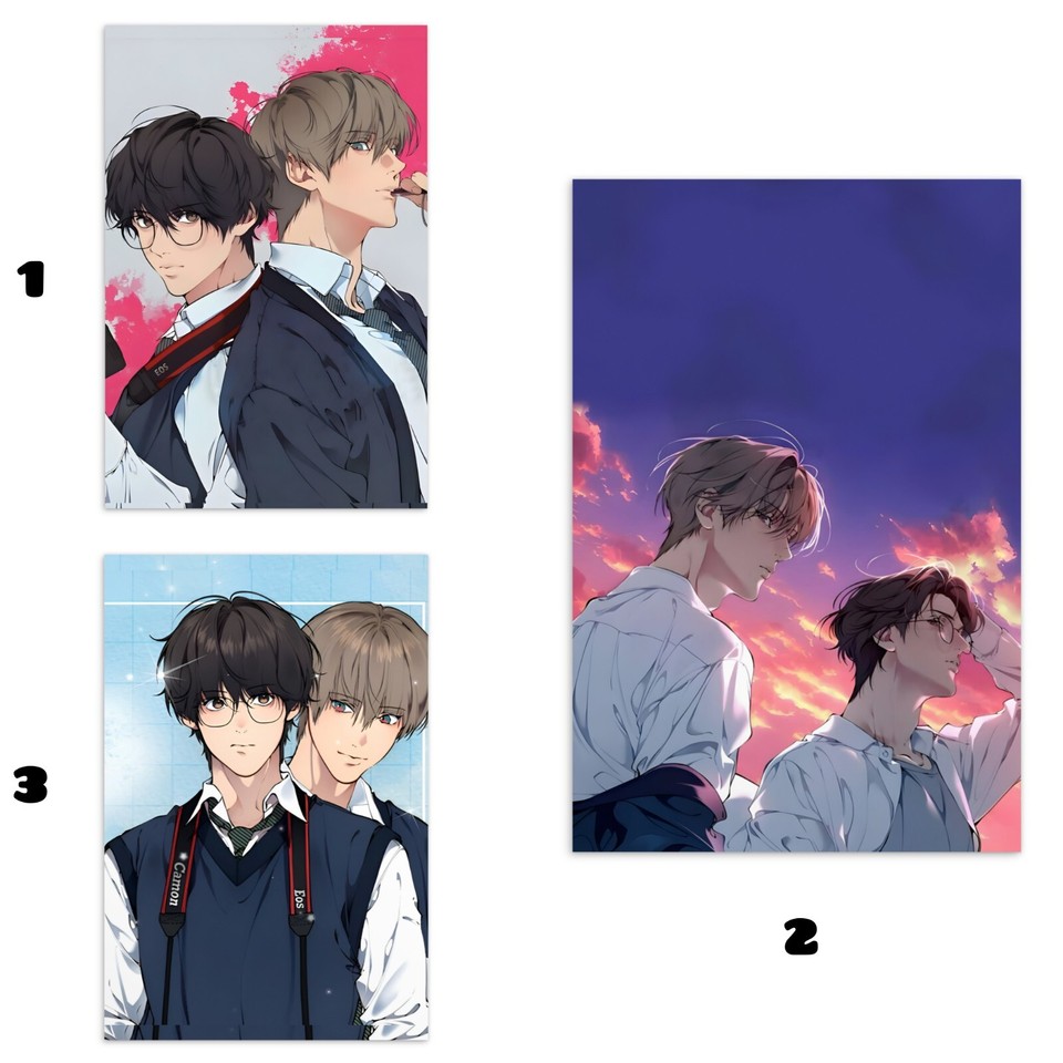 Lost in the Cloud Manhwa Cirrus Skylar BL Manga Comic Print Yaoi ...