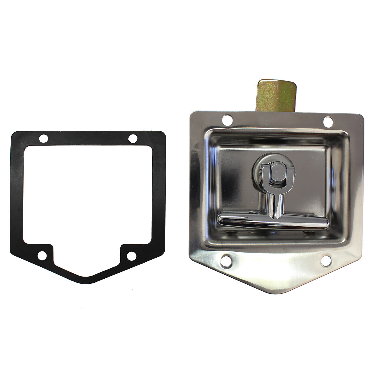 NS4875 Drop 'T' handle stainless steel 3 point non locking with rods ...