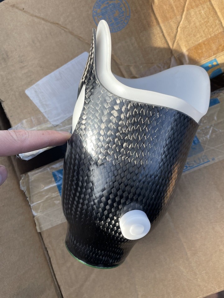 PROSTHETIC BLACK CARBON FIBER LEG (prise whole box) | eBay