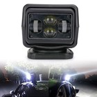 7" 60W LED Search Light Spot Light Beam For ATV SUV Trucks Trains Boats ...
