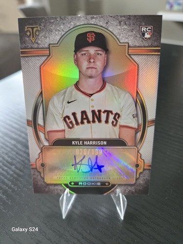 TOPPS 2024 Kyle Harrison ROOKIE AUTOGRAPH /25 | eBay