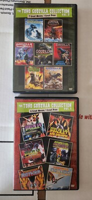 The Toho Godzilla Collection: Volume 1 and 2 (DVD) Used, Tested & Works ...