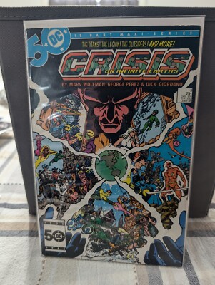 Crisis on Infinite Earths #3 DC Comics 1985 Wolfman & Perez Anti ...