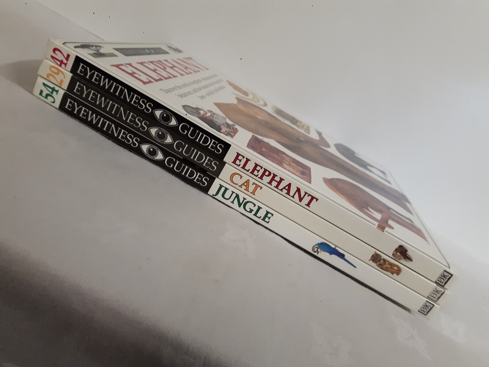 DK Eyewitness Guides x3 Cat, Jungle, Elephant - Good Condition | eBay