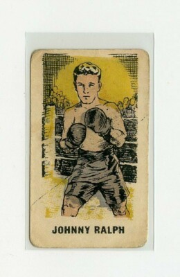 #TN09327 JOHNNY RALPH Kiddy's Favourites 1950 Boxing Card | eBay