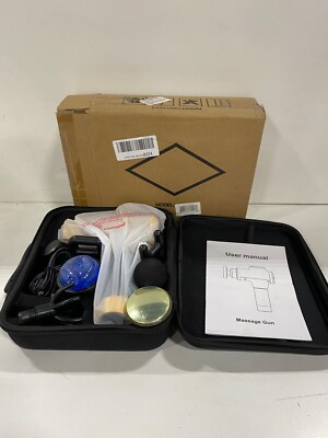 Manhattan Wellness Massage Gun w/ Deep Tissue Muscle Massager | eBay