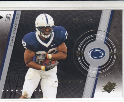 EVAN ROYSTER 2011 Upper Deck SPX #28 67/350 Nittany Lions | eBay