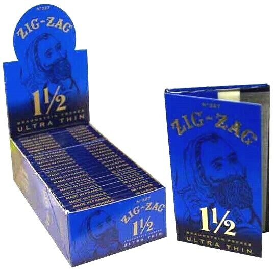 5x Zig Zag Ultra Thin 1 1/2 Rolling Papers 24 Hr Free Shipping USA | eBay